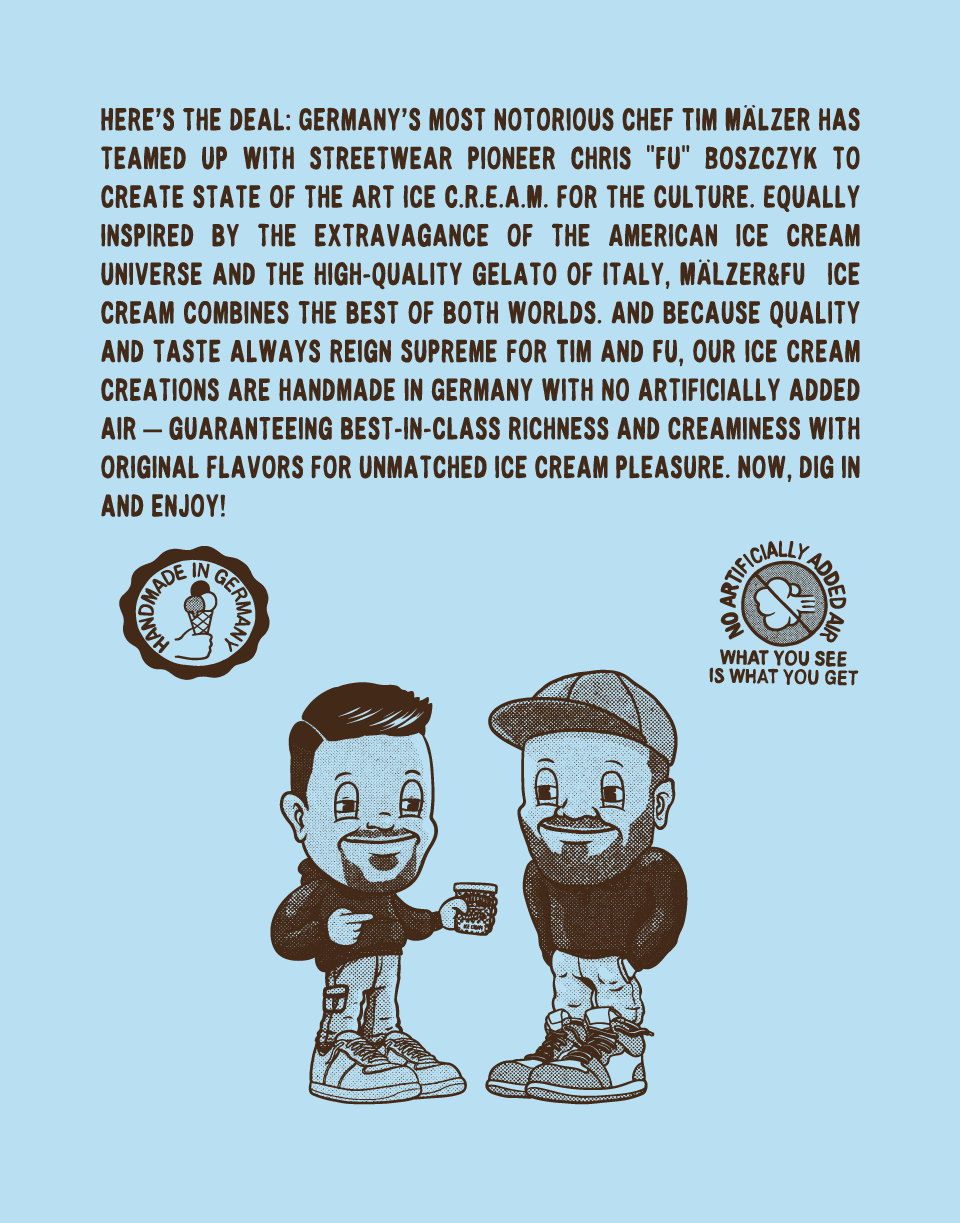Mälzer&Fu - the state of the art ICE C.R.E.A.M. for the culture.